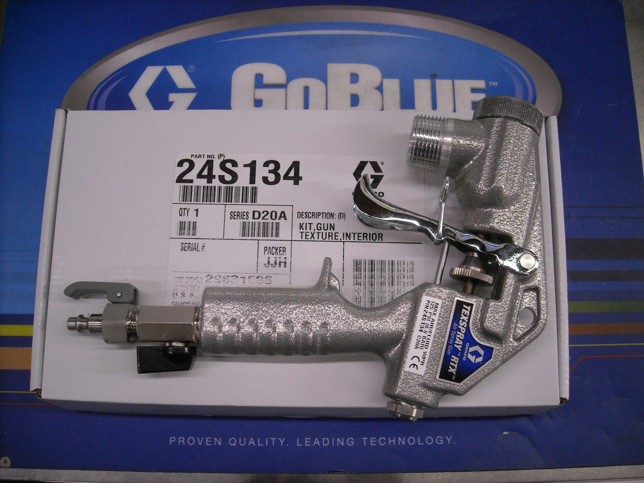 24S134 Texture Gun Kit. KIT, GUN, TEXTURE,INT - Eastside Pump