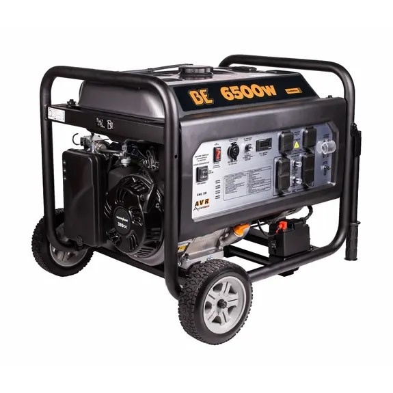 BE-6500ER Generator 6500 Max Watt. 6,500 Watt Electric Start Generator ...