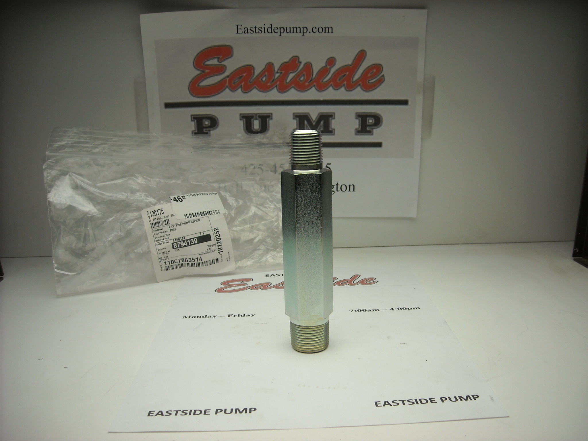 120175 Graco Ball Valve Fittings. FITTING, BALL VALVE - Eastside Pump