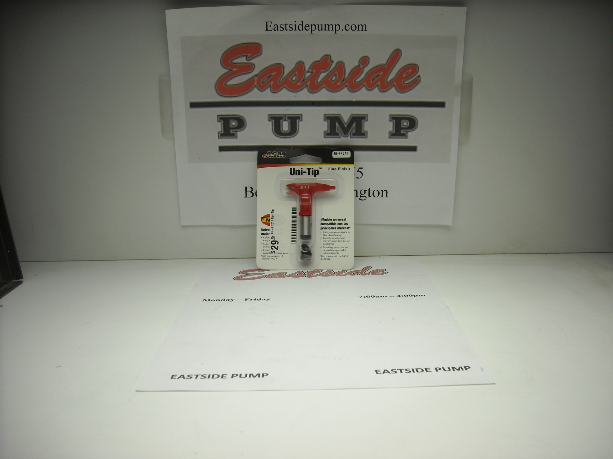 69-FF211 Airlessco Rev Tip UNI-TIP, 211, FF, ASM - Eastside Pump