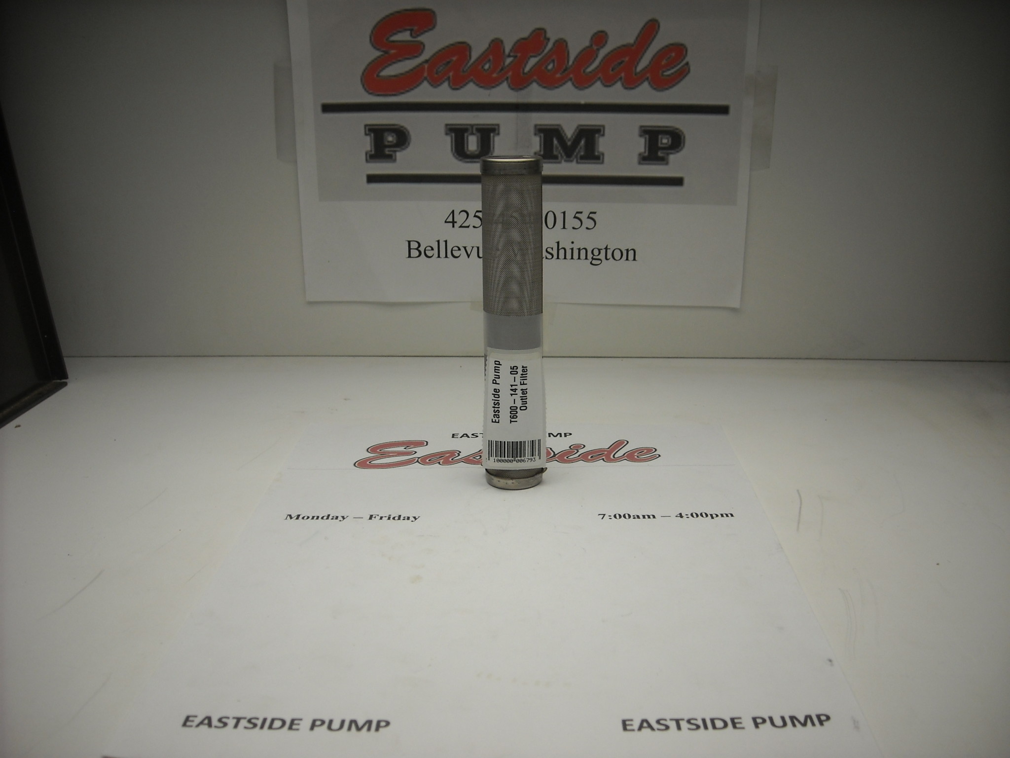 600-141-05 TriTech Outlet Filter. 5 FILTER, 50 MESH OPT. - Eastside Pump