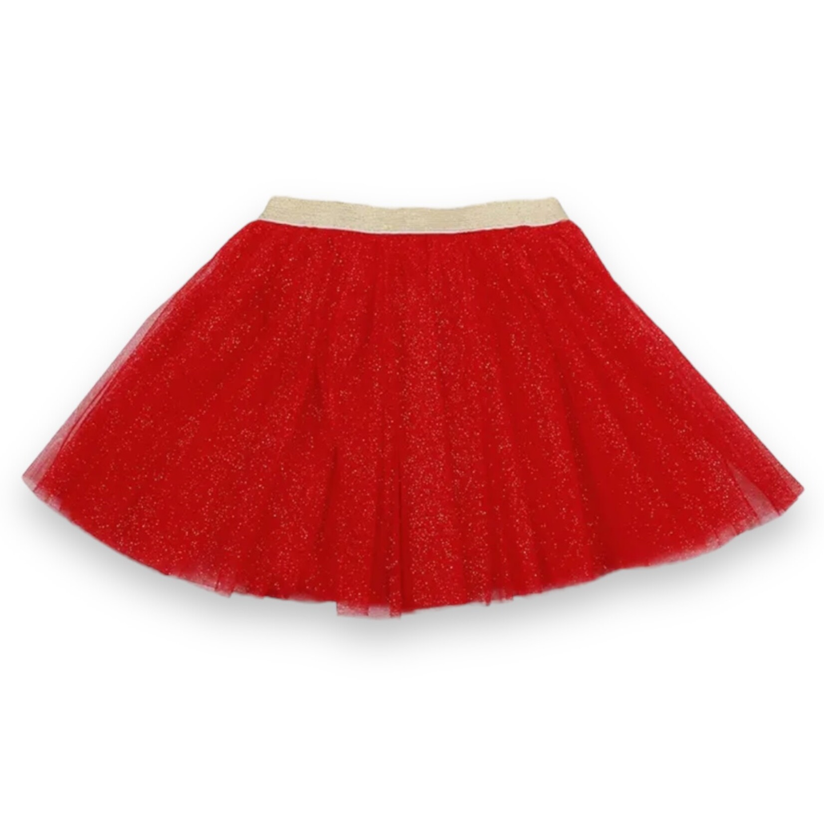 Girls Toddler Red Sparkle Tutu - Ruffle Me This