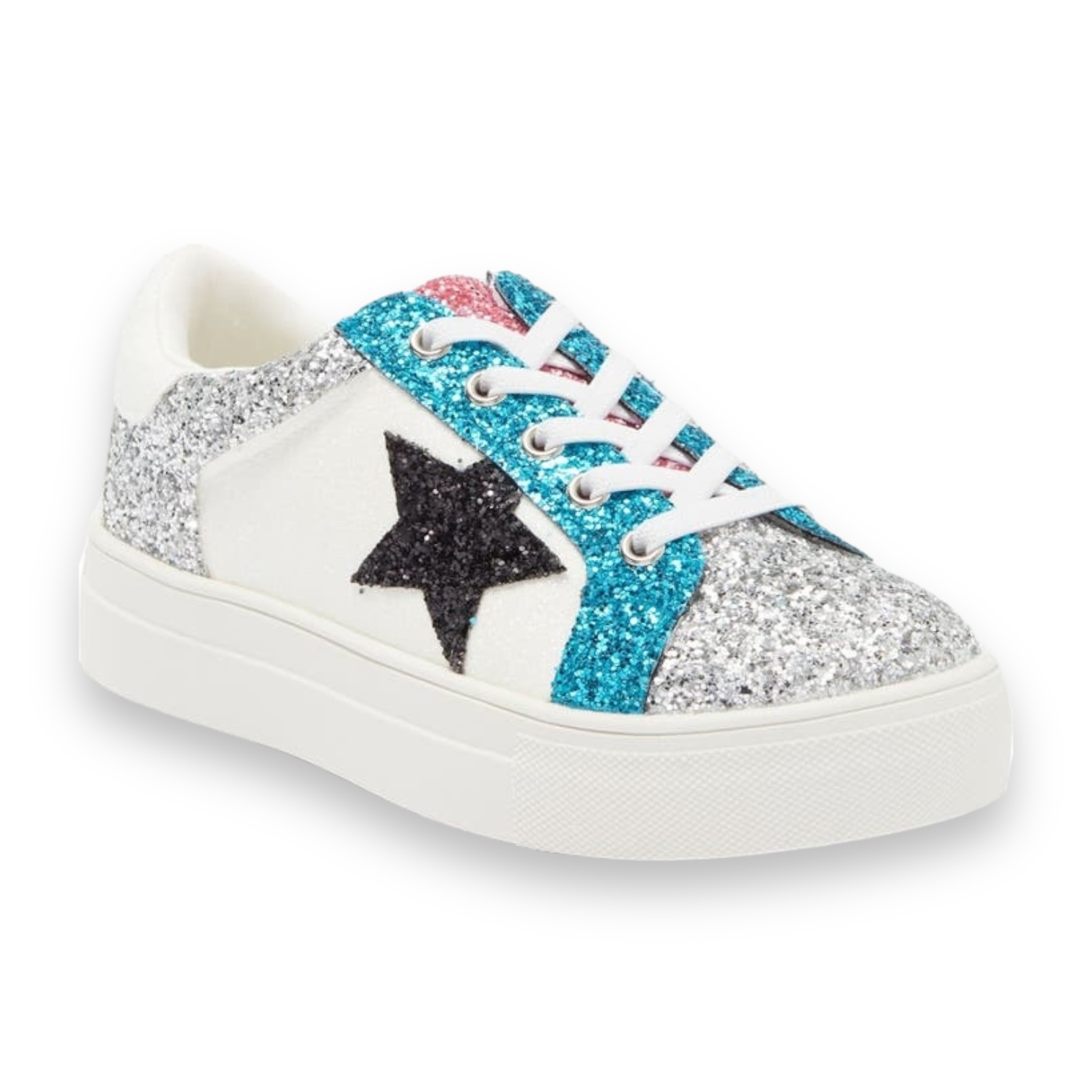 Toddler & Tween Girl Glitter Era Platform Shoe - Ruffle Me This