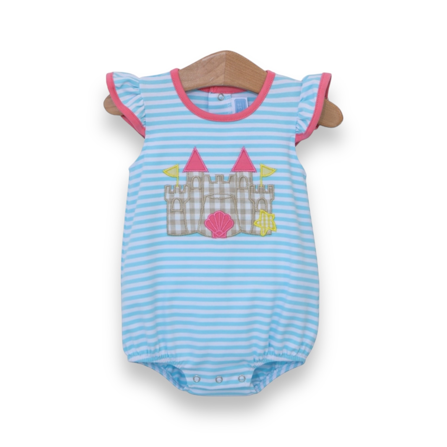 Trotter Street Sand Castle Flutter Beach Bubble - Ruffle Me This