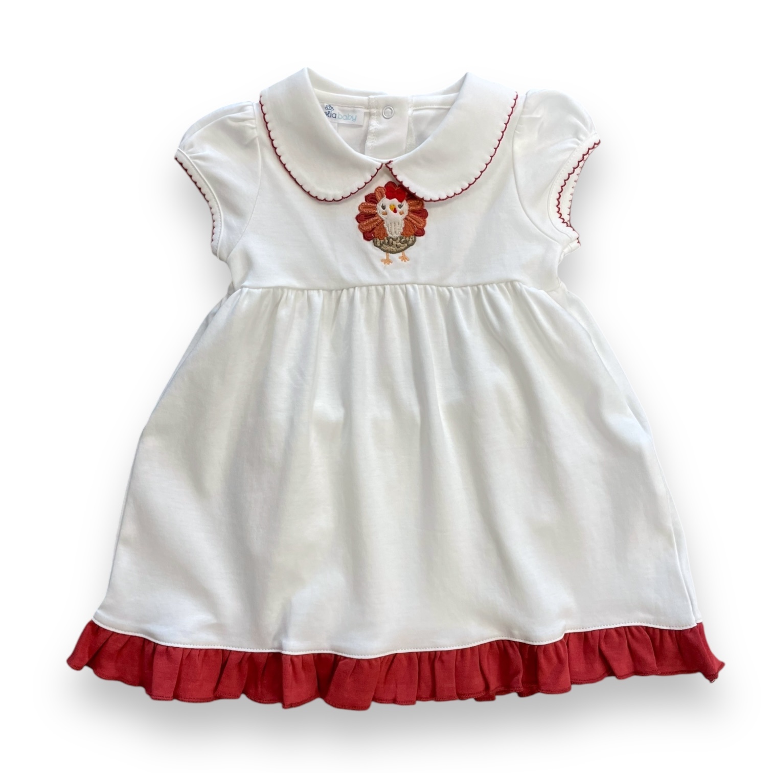 Magnolia Baby Giving Thanks Turkey Dress Set - Ruffle Me This