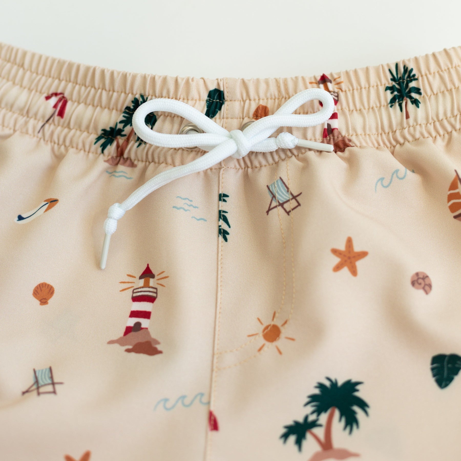Brave Little Ones Boys Beach Days Swim Trunks - Ruffle Me This