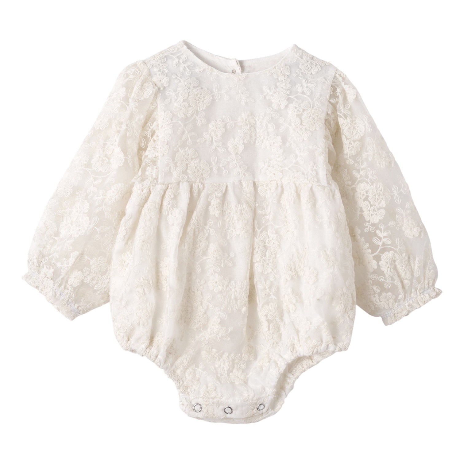 Truffles Ruffles by Tesa Babe Lydia Ivory Embroidered Bubble - Ruffle ...