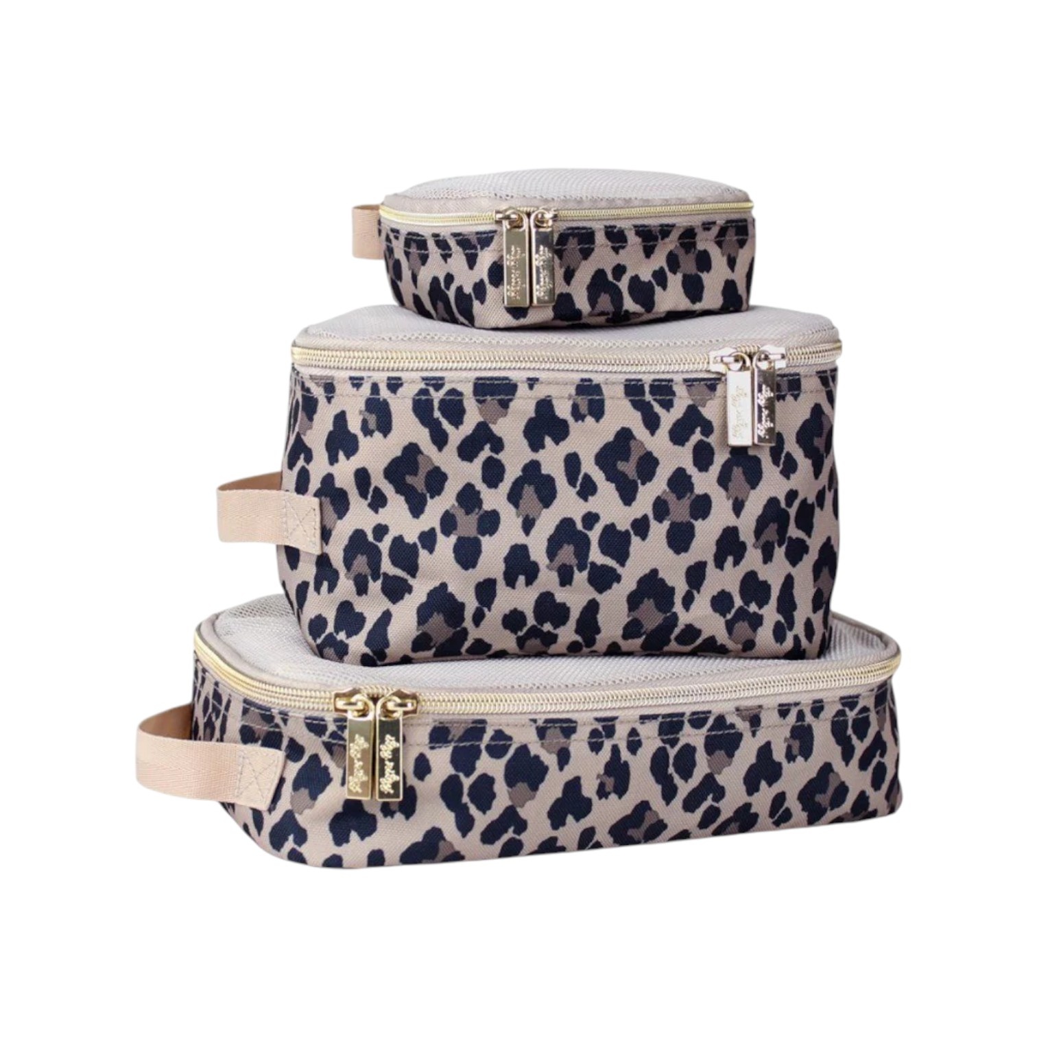 Itzy Ritzy Leopard Packing Cubes - Ruffle Me This