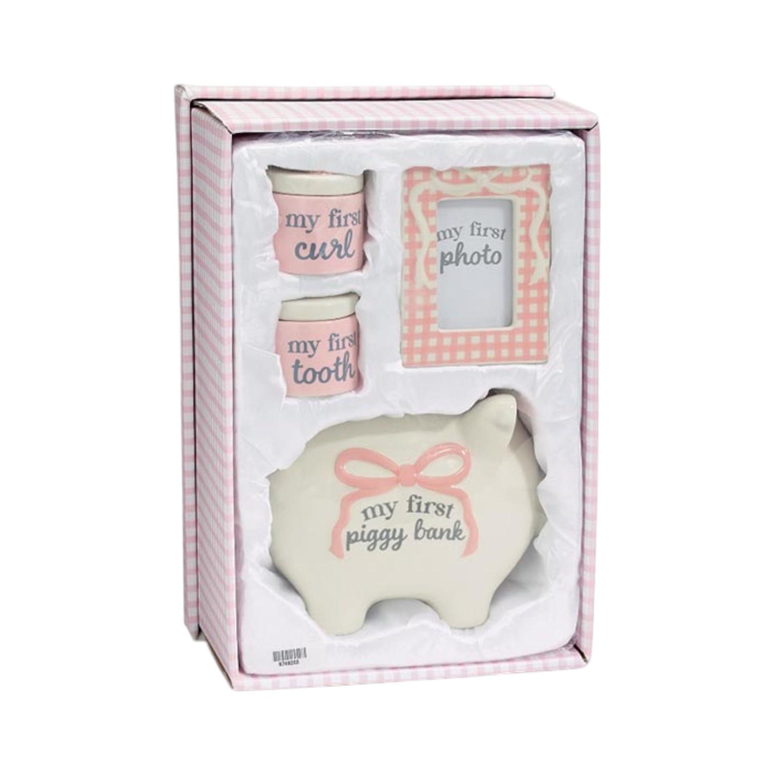 Burton + Burton Baby Girl Ceramic Gift Set - Ruffle Me This