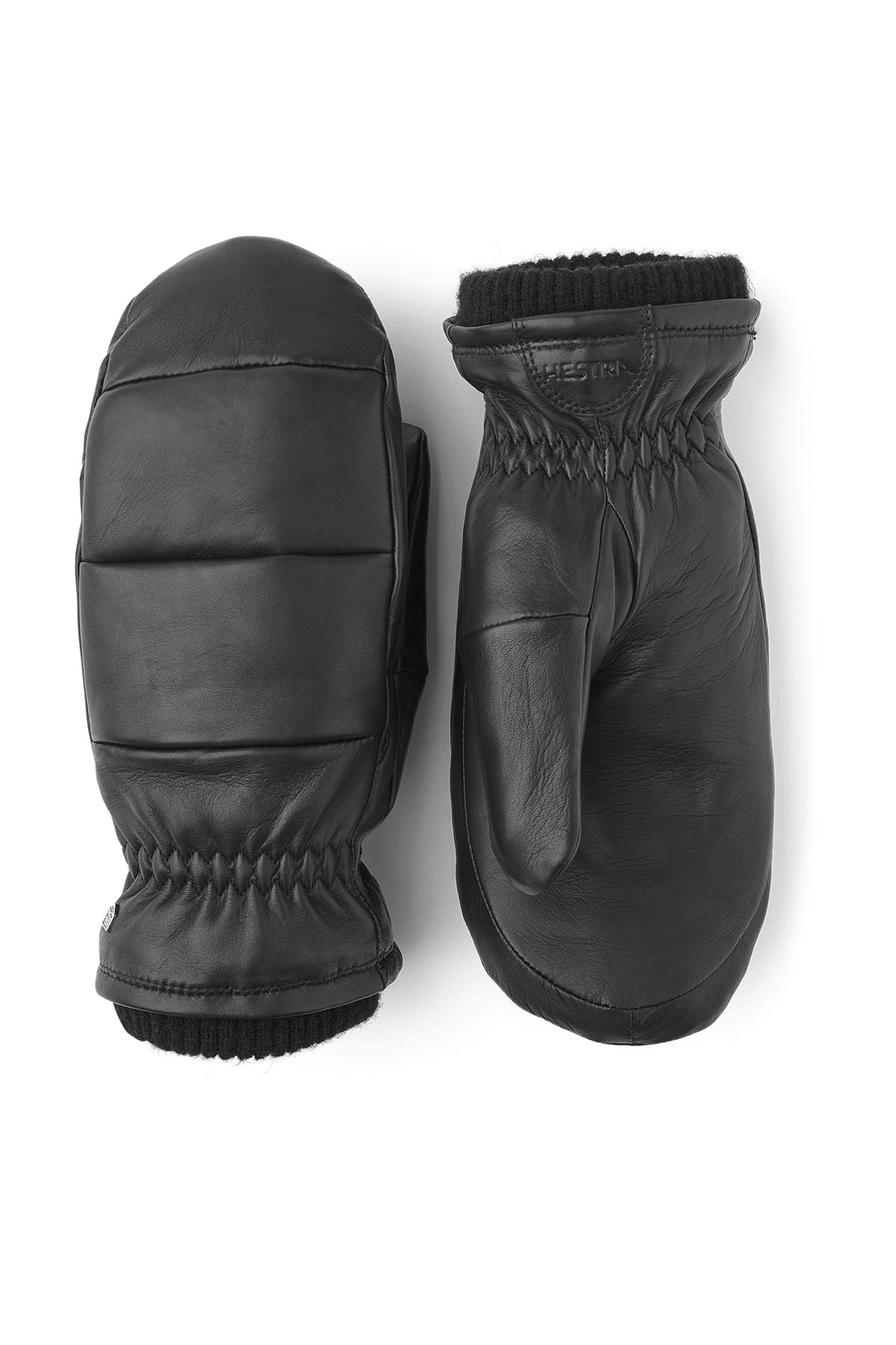 Torun Women's Leather Mitten . Black - Betina Lou