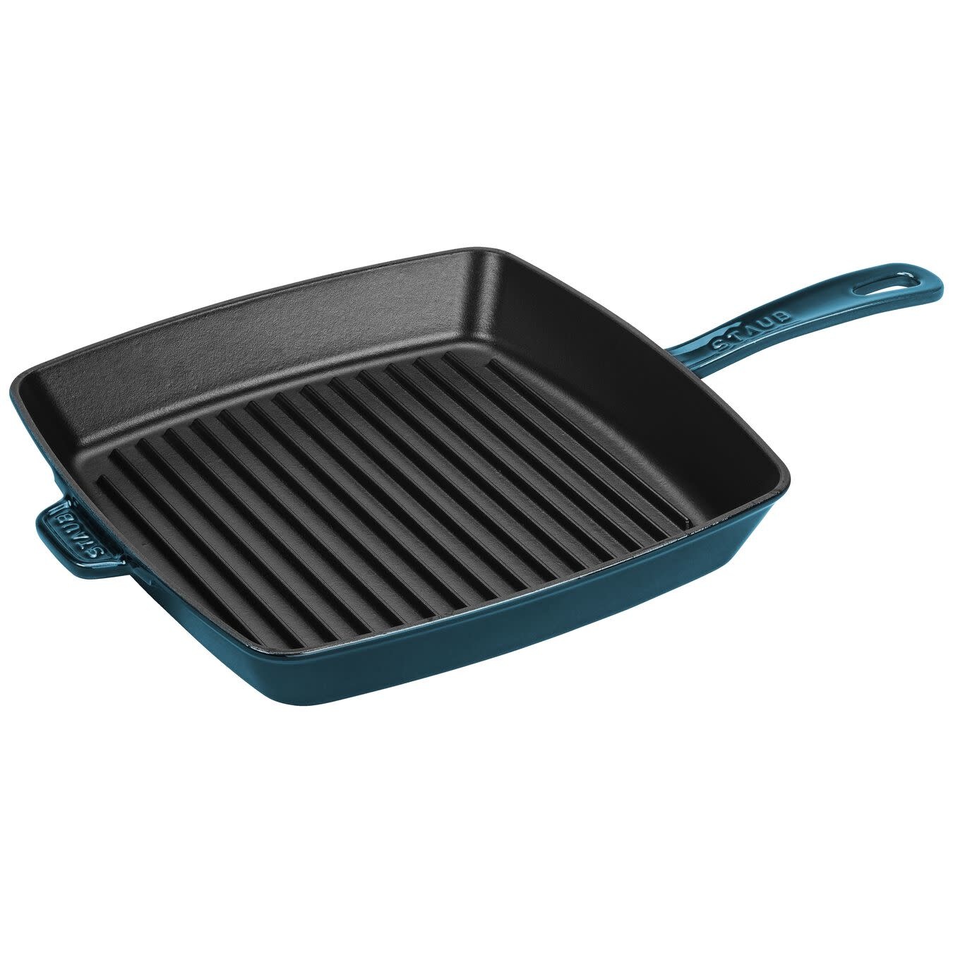 Staub - 10'' Square American grill - La Mer (special edition) | Crème ...