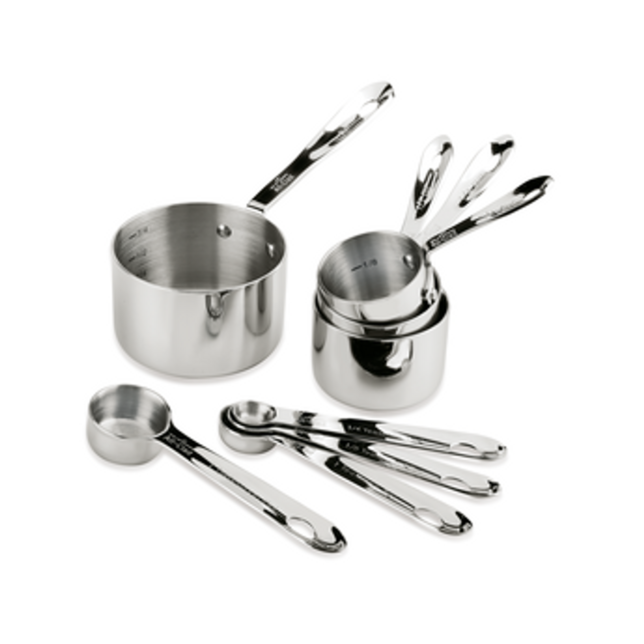 All-Clad - Measuring Cup ans Spoon Set | Crème - Boutique Crème