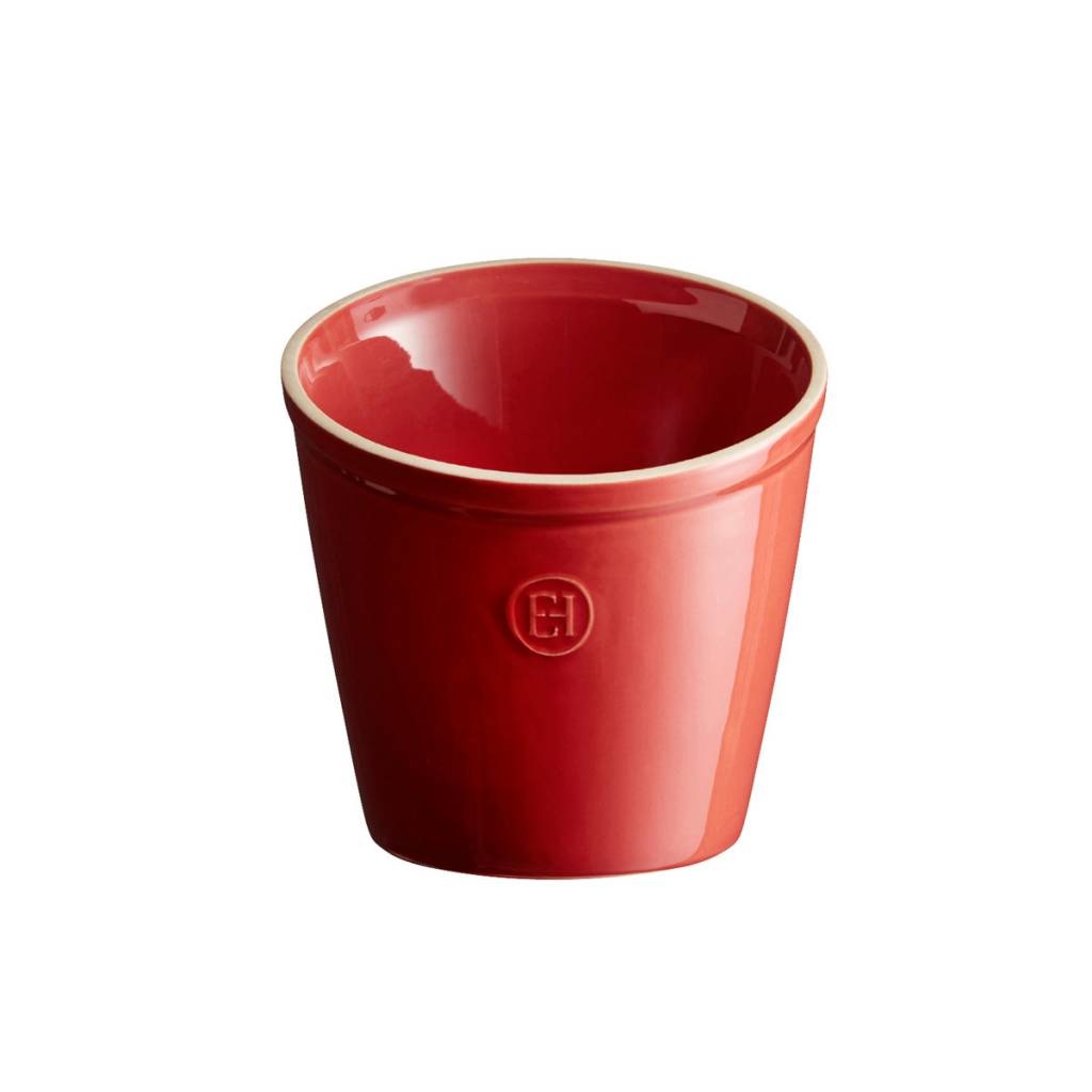 Émile Henry - Ceramic utensil jar, grand cru (red) - Boutique Crème
