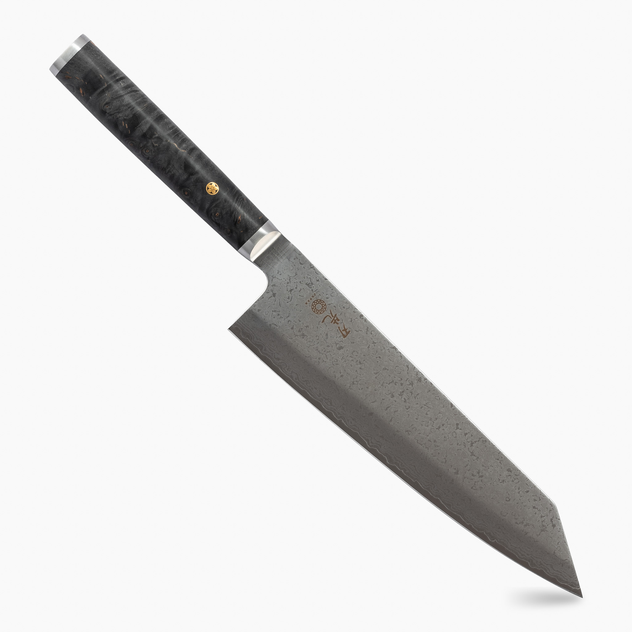 Hazaki - Gyuto Knife (Chef) - Pro Series Maple Burl - Boutique Crème