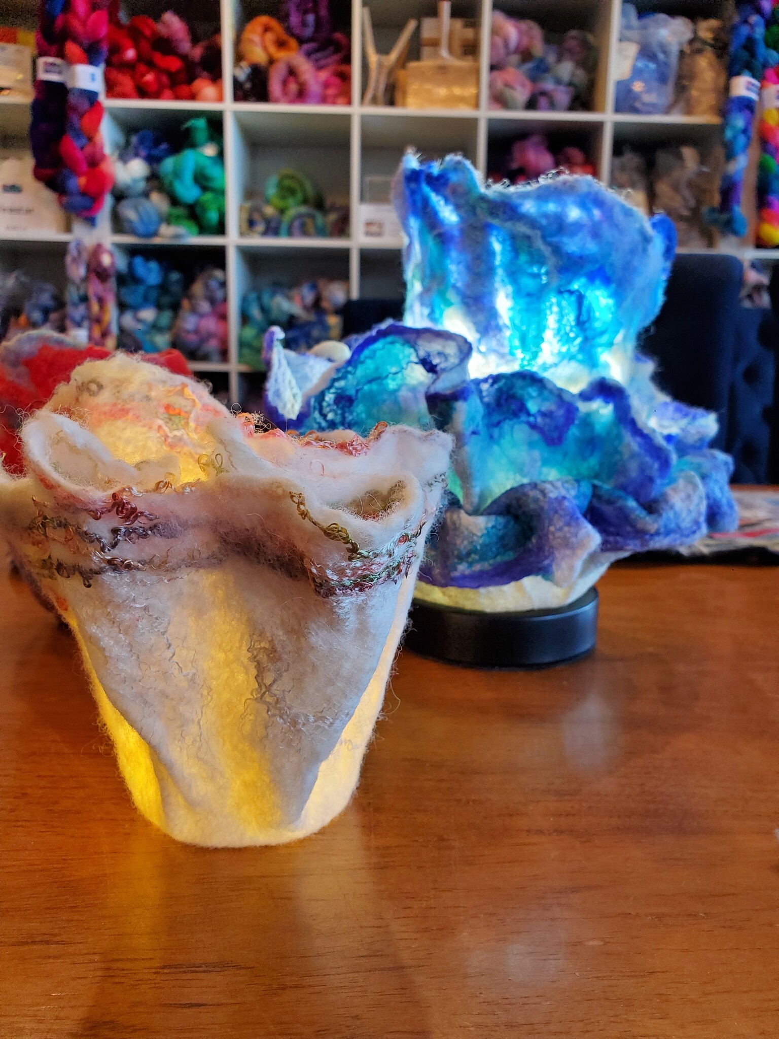 Class Vessels & Hats Resist Felting - Stranded by the Sea