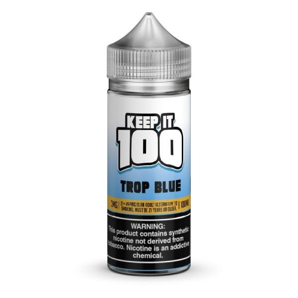 Keep It 100 Trop Blue 100ml - Planet Vapor