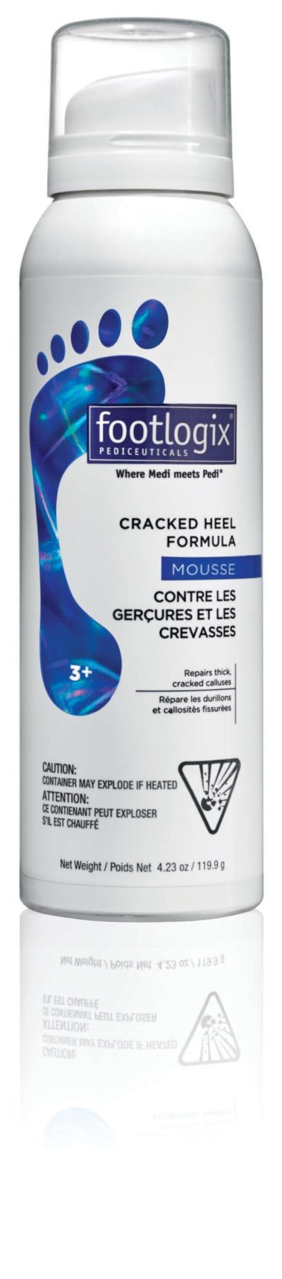 FOOTLOGIX: Mousse Contre les Gerçures et les Crevasses 125ml ...