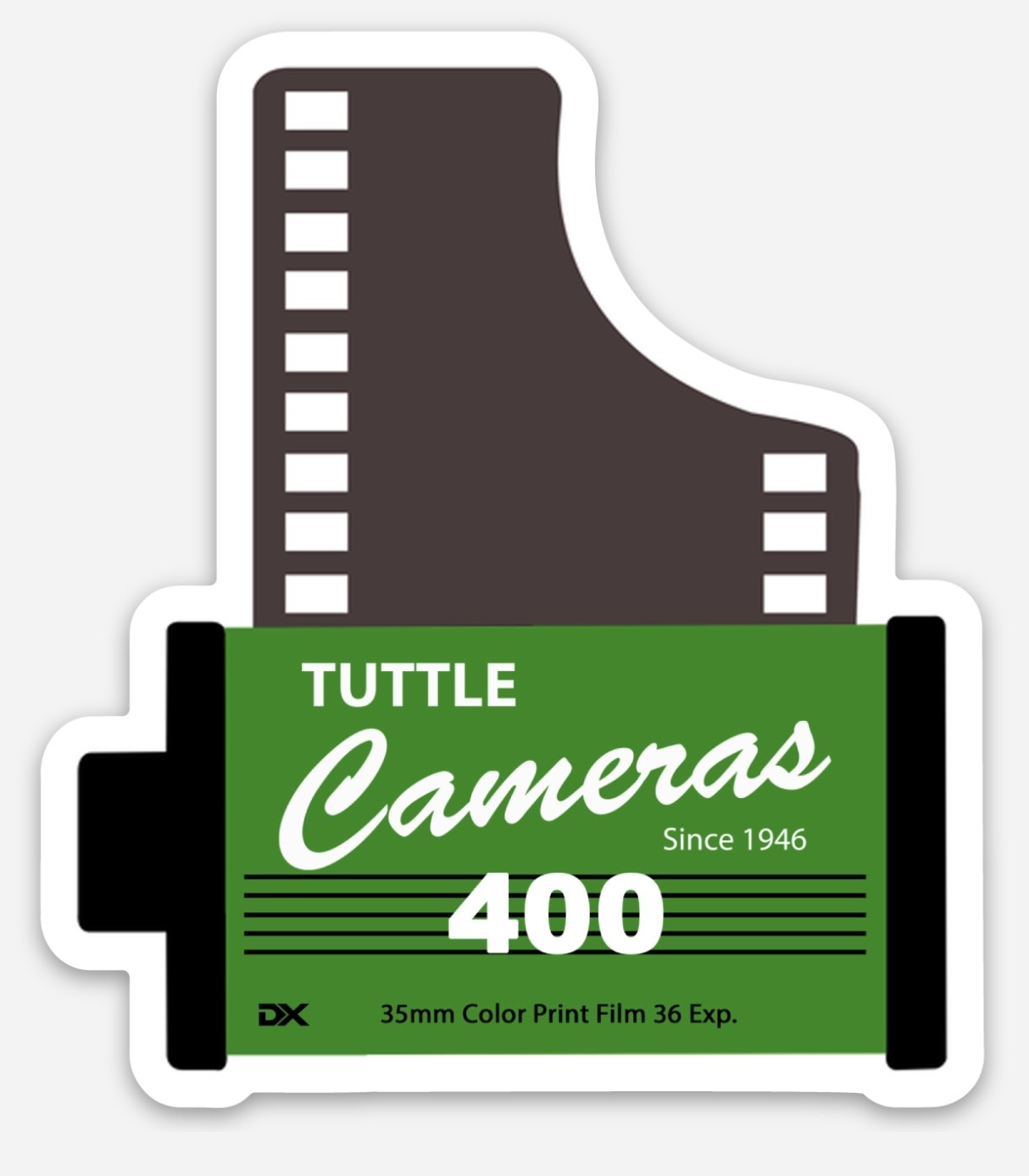 Tuttle Cameras Film Sticker - Tuttle Cameras