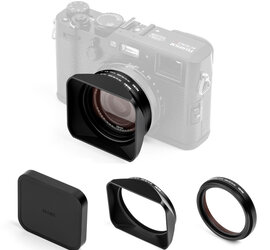 NiSi X100VI Series NC UV Filter and Hood Kit (Black NiSi X100VI Series NC UV Filter and Hood Kit (Black