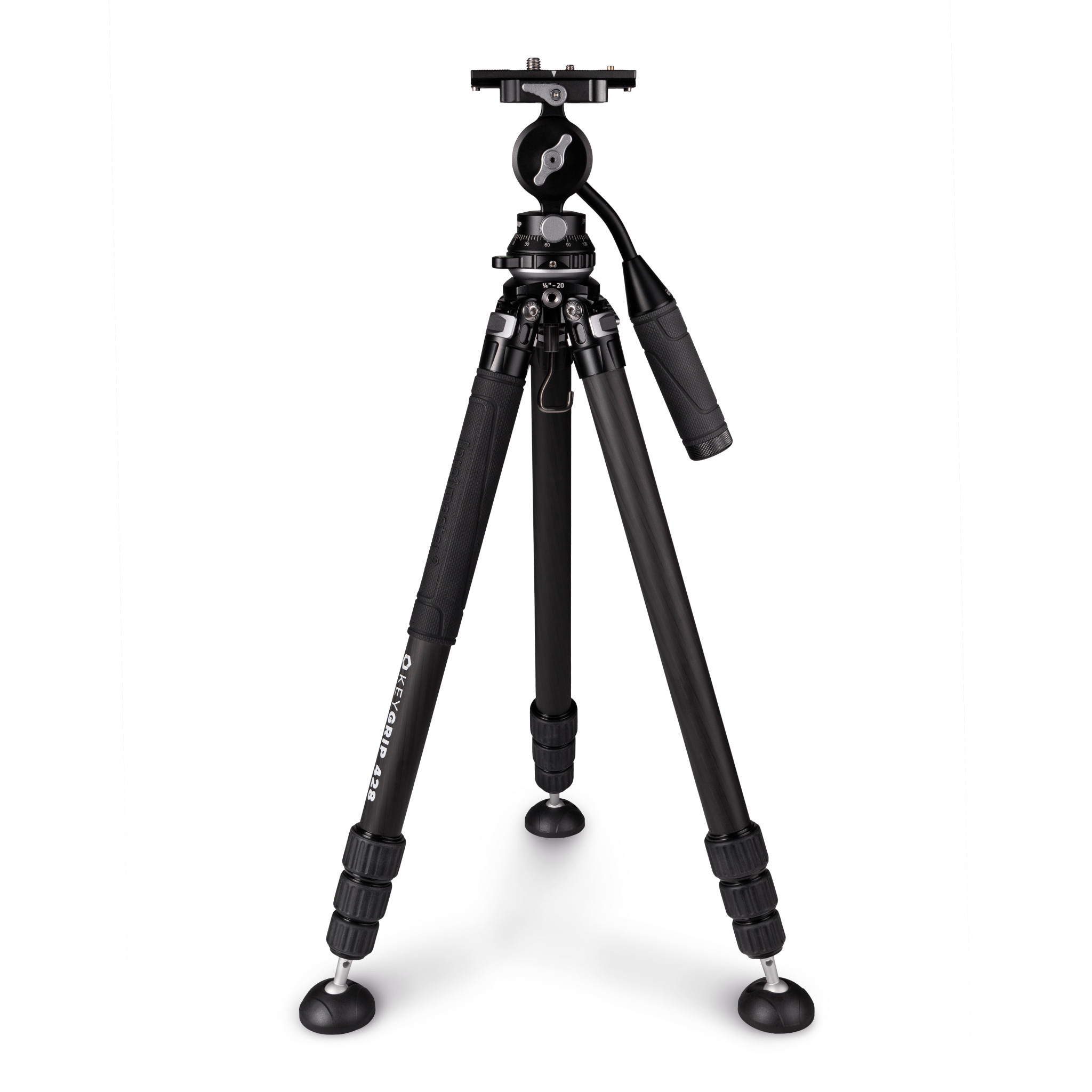 Key Grip Video Tripod Kit - Carbon Fiber - Tuttle Cameras