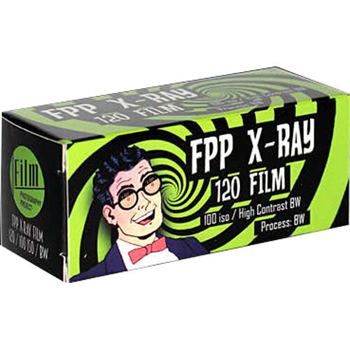 FPP X-Ray 120 B&W NEGATIVE FILM 100 ISO Single Roll - Tuttle Cameras