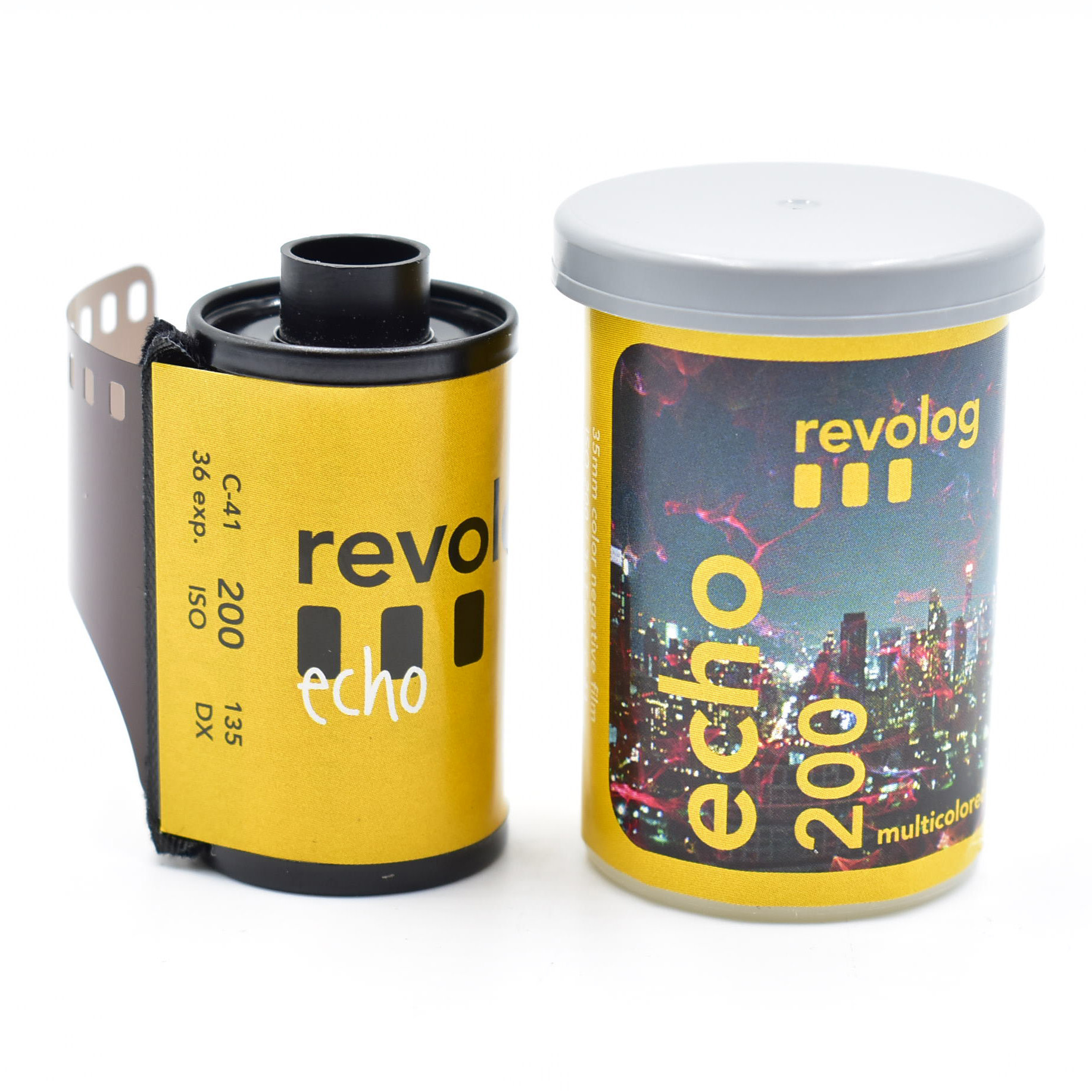 REVOLOG echo 200 Color Negative Film (35mm Roll Film, 36 Exposures ...