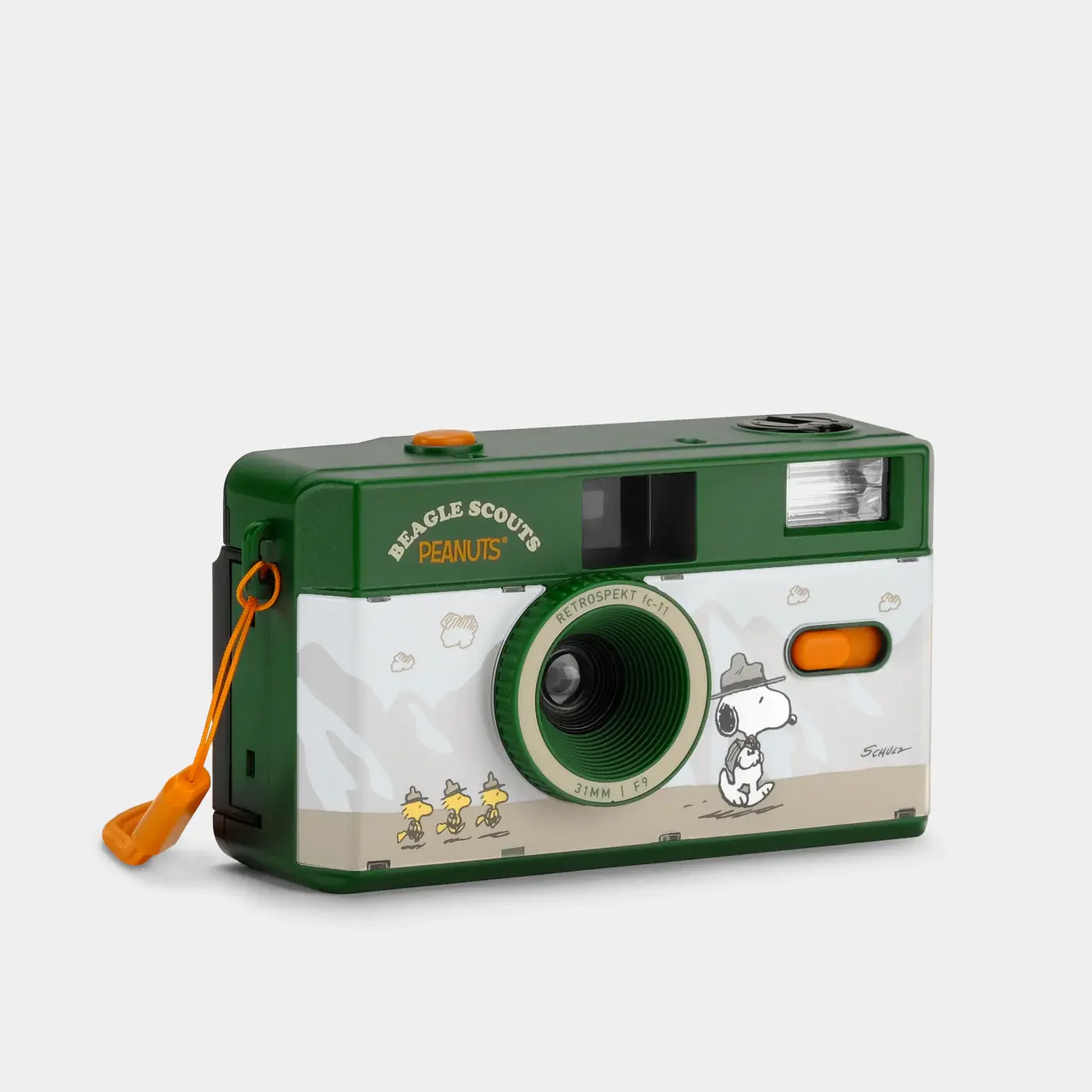 Peanuts Beagle Scouts Retrospekt FC-11 35mm Film Camera & Bag Bundle ...