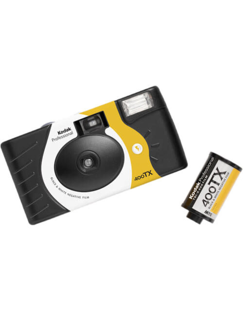 Kodak Tri-X 400 B&W Single-Use Flash Camera (27 Exposures) - Tuttle Cameras