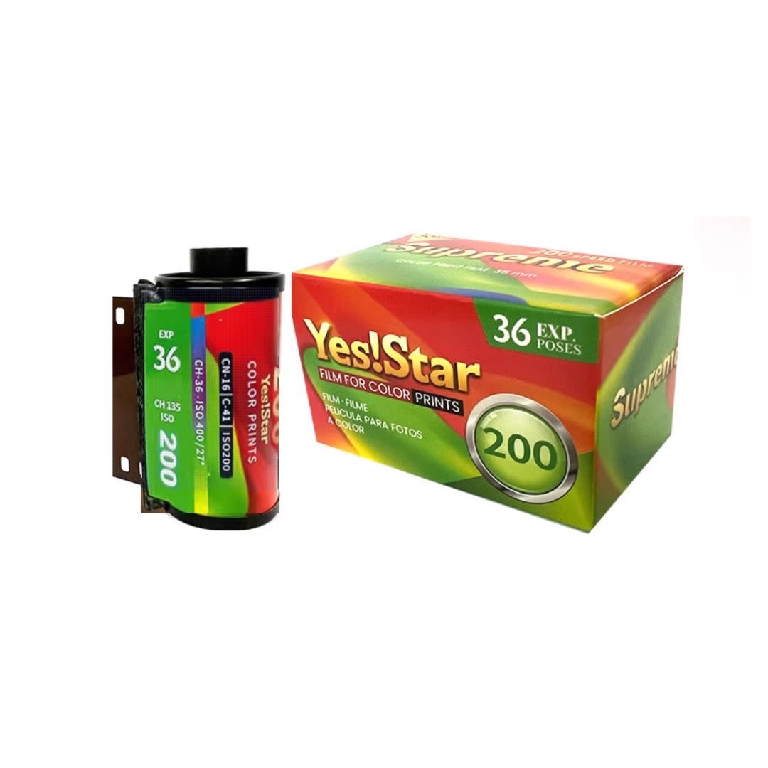 Yes!Star 200 ISO 200, 36 Exposure 35mm Film - Tuttle Cameras