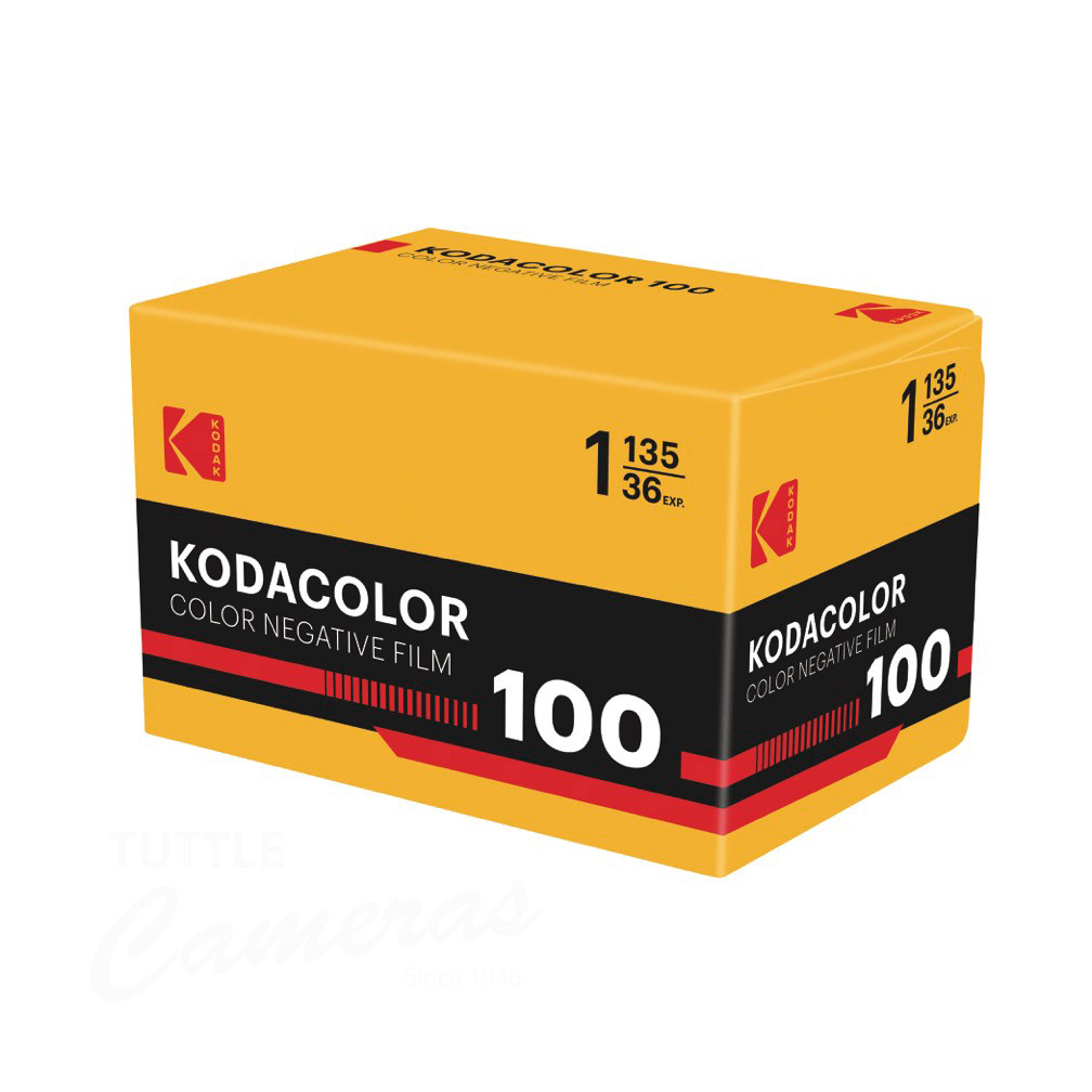 Kodak Kodacolor 100 Color Negative Film (35mm Roll Film, 36 Exposures ...