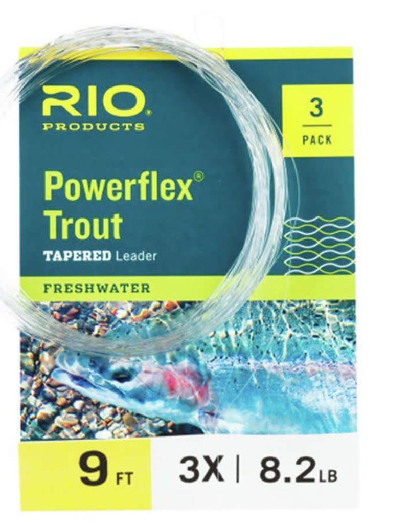Rio Powerflex Leader - 3 Pack - Unicoi Outfitters