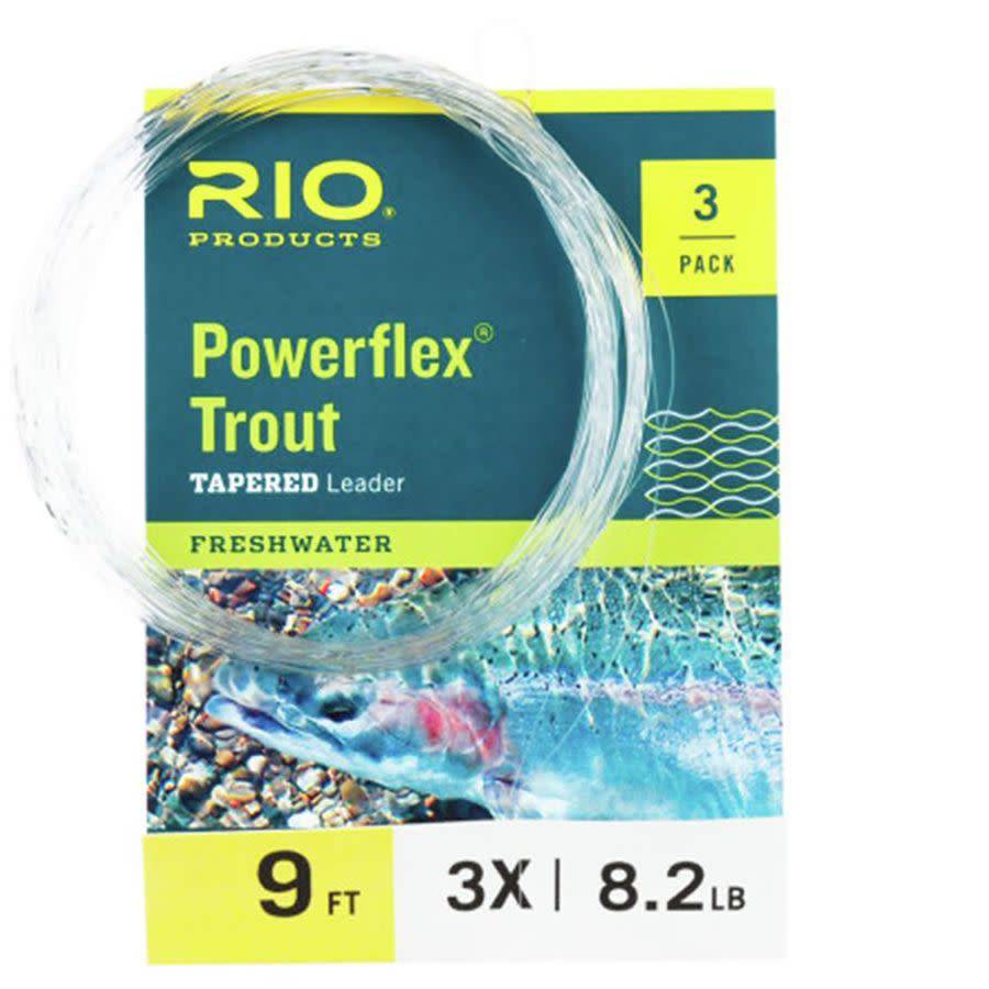 Rio Powerflex Leader - 3 Pack - Unicoi Outfitters