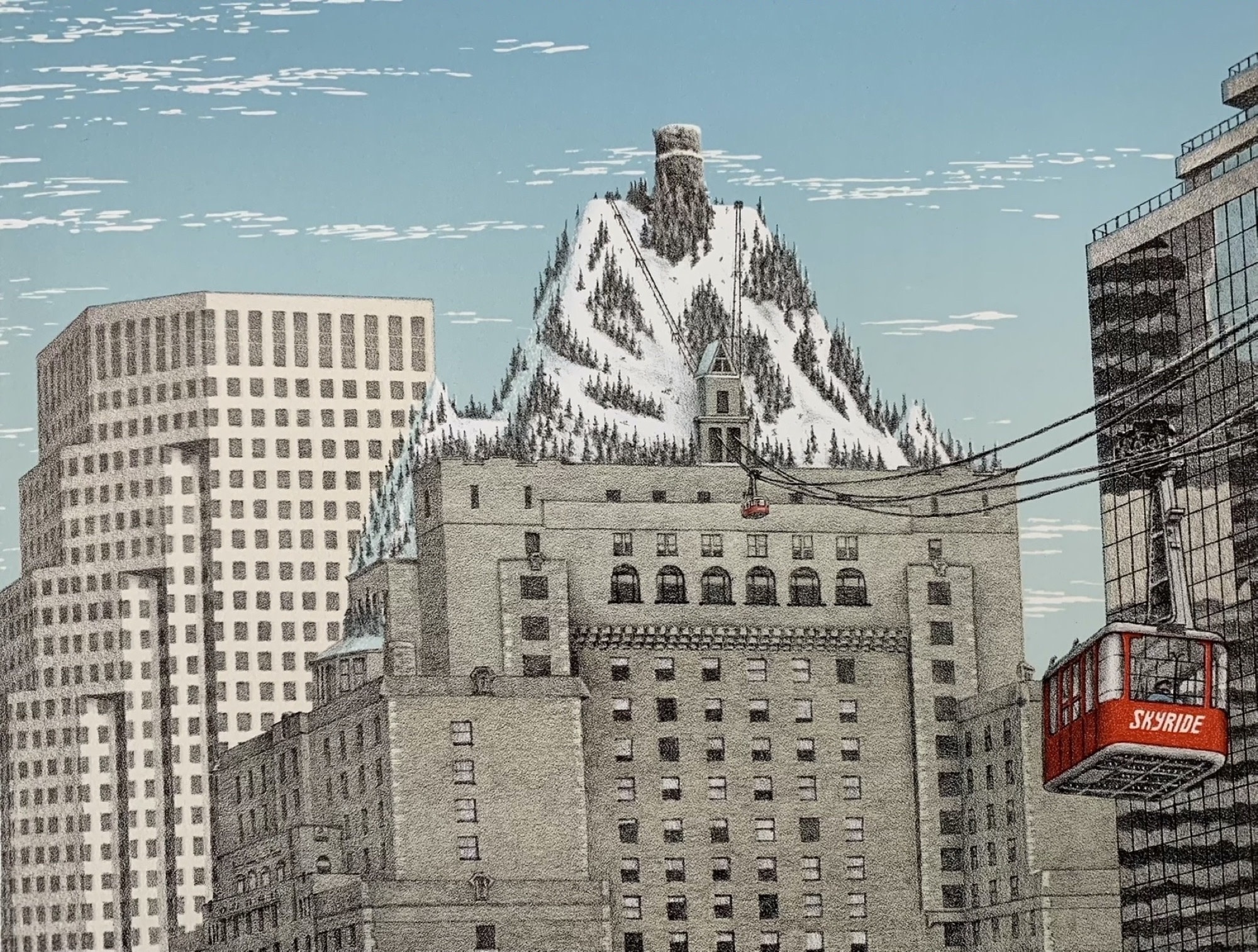 Contemporary Art Exhibition | Ken Pattern | Scenes from Western Canada ...