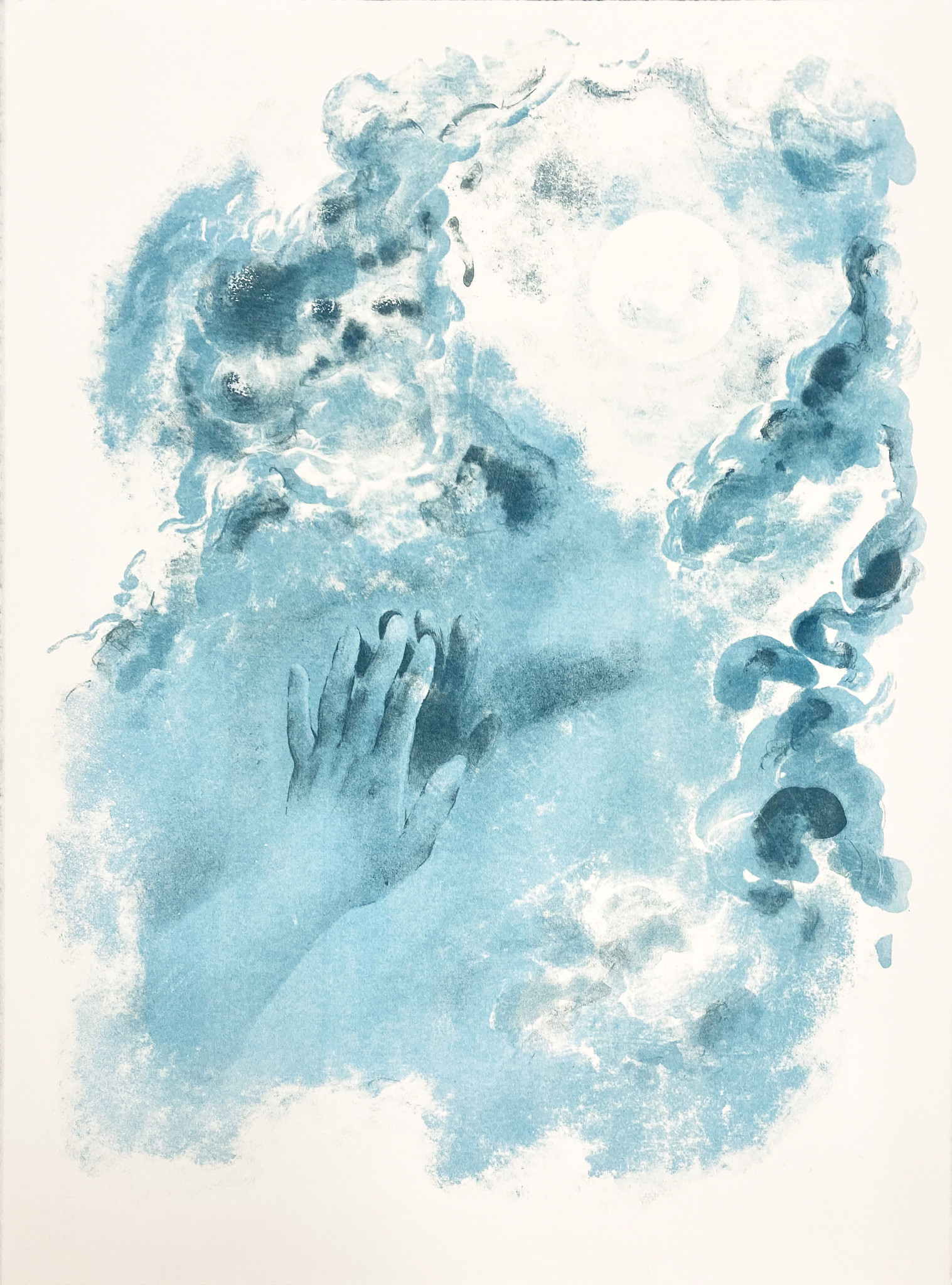 夜を撫でる Touching the Night - Malaspina Printmakers