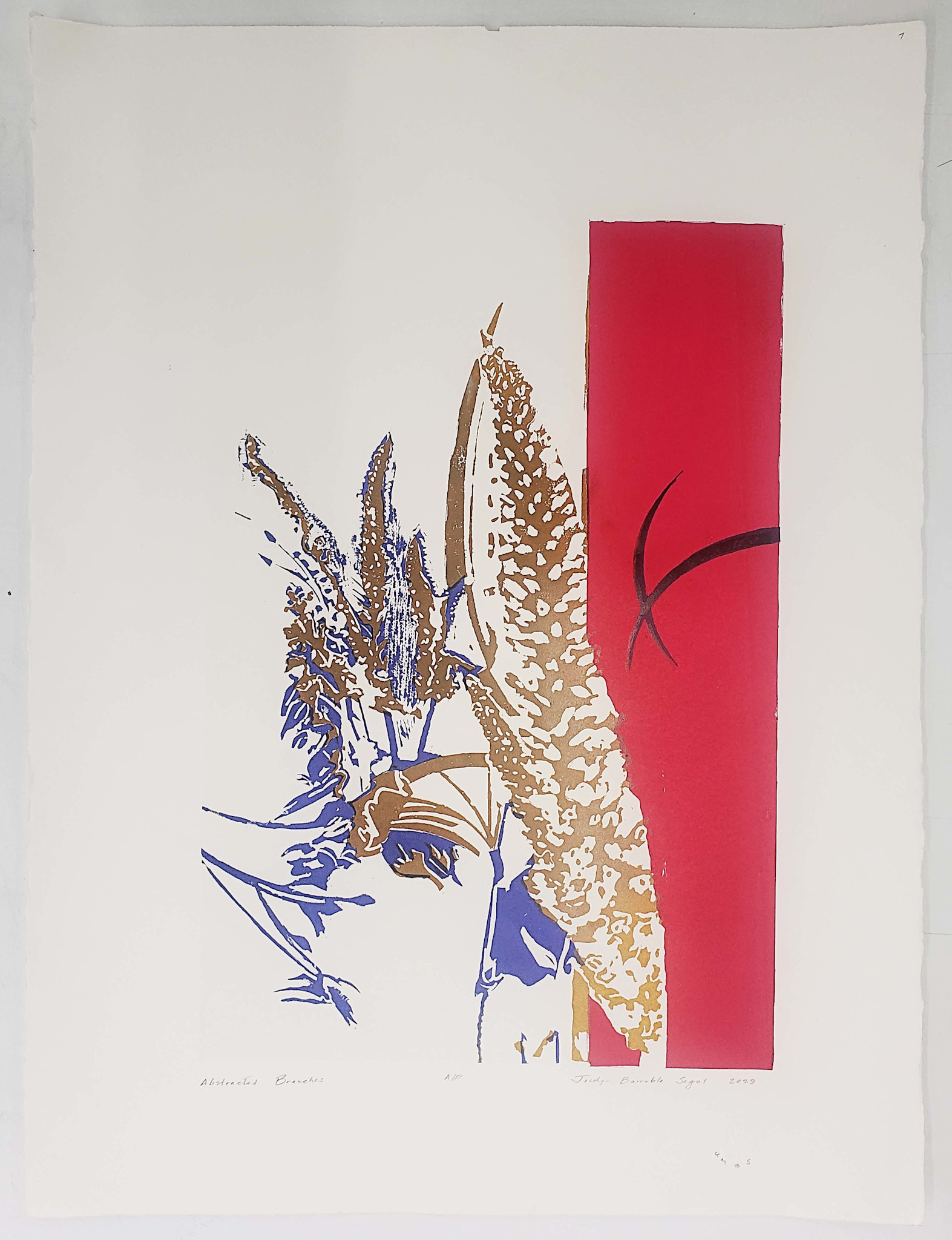 Abstract Branches - Malaspina Printmakers