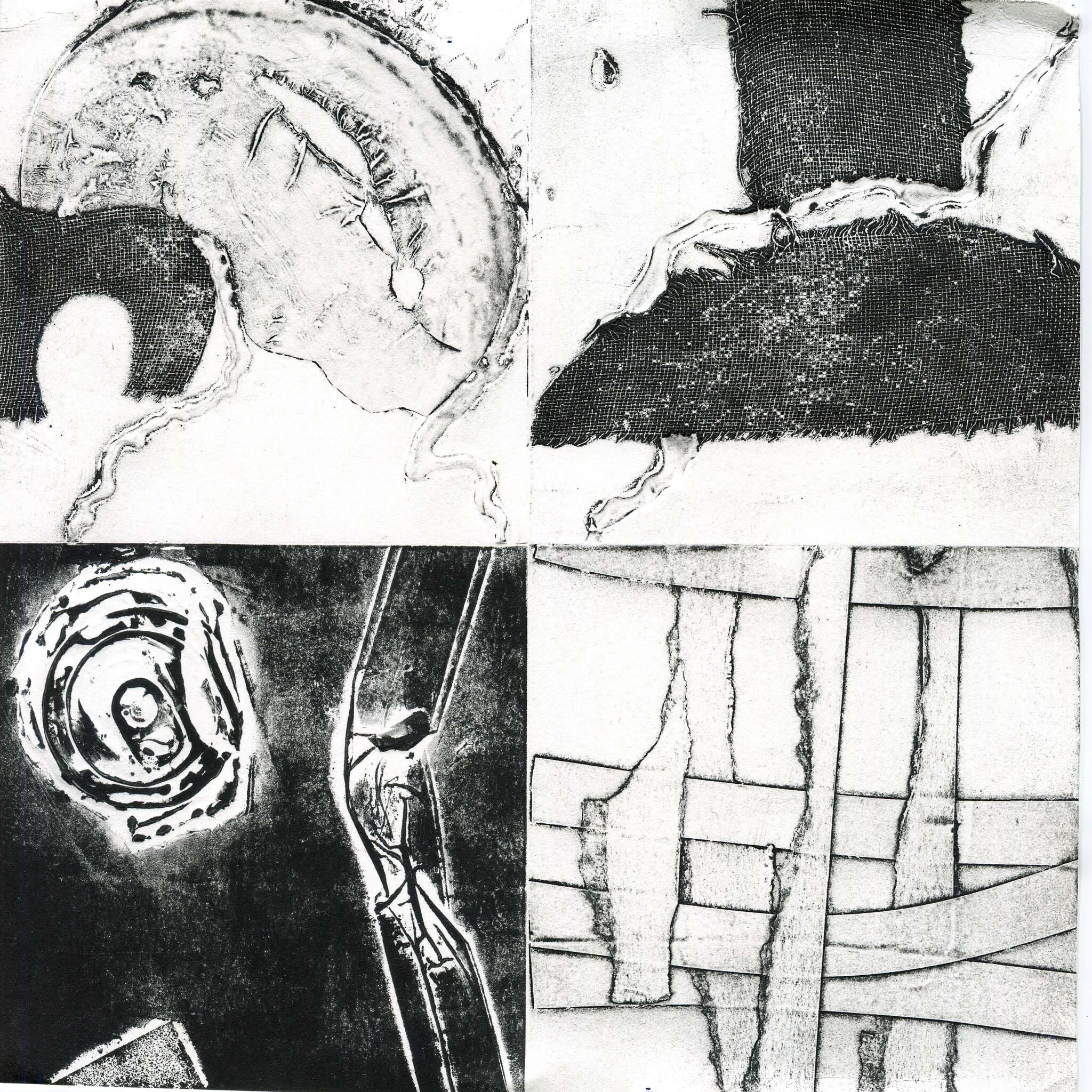 Printing with found objects - monotype and collography - Malaspina ...