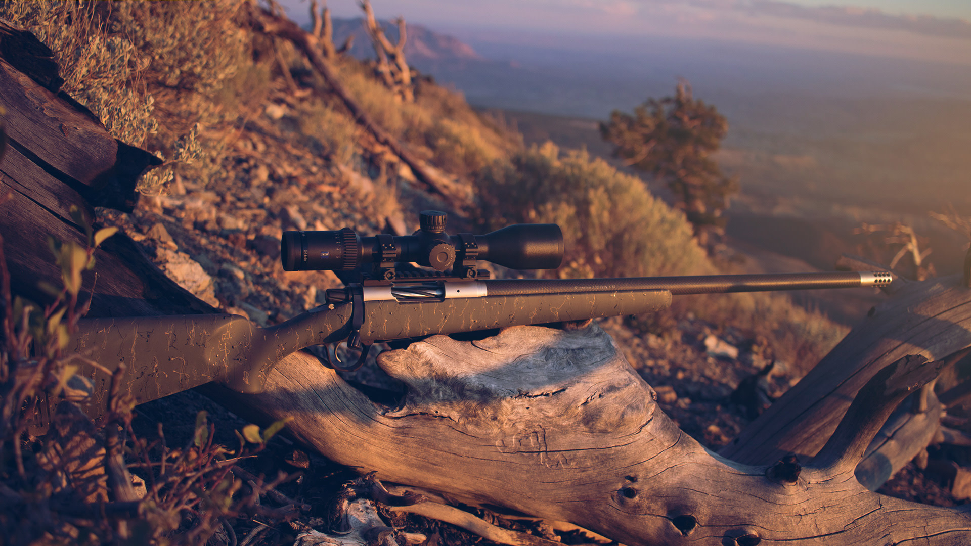 Christensen Arms Ridgeline Green/Tan - Corlane Sporting Goods Ltd.