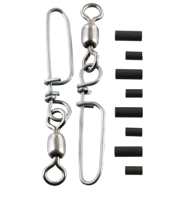 Scotty Coastlock Snap w/ Swivel, Stainless Steel, 2 per pack - Corlane ...
