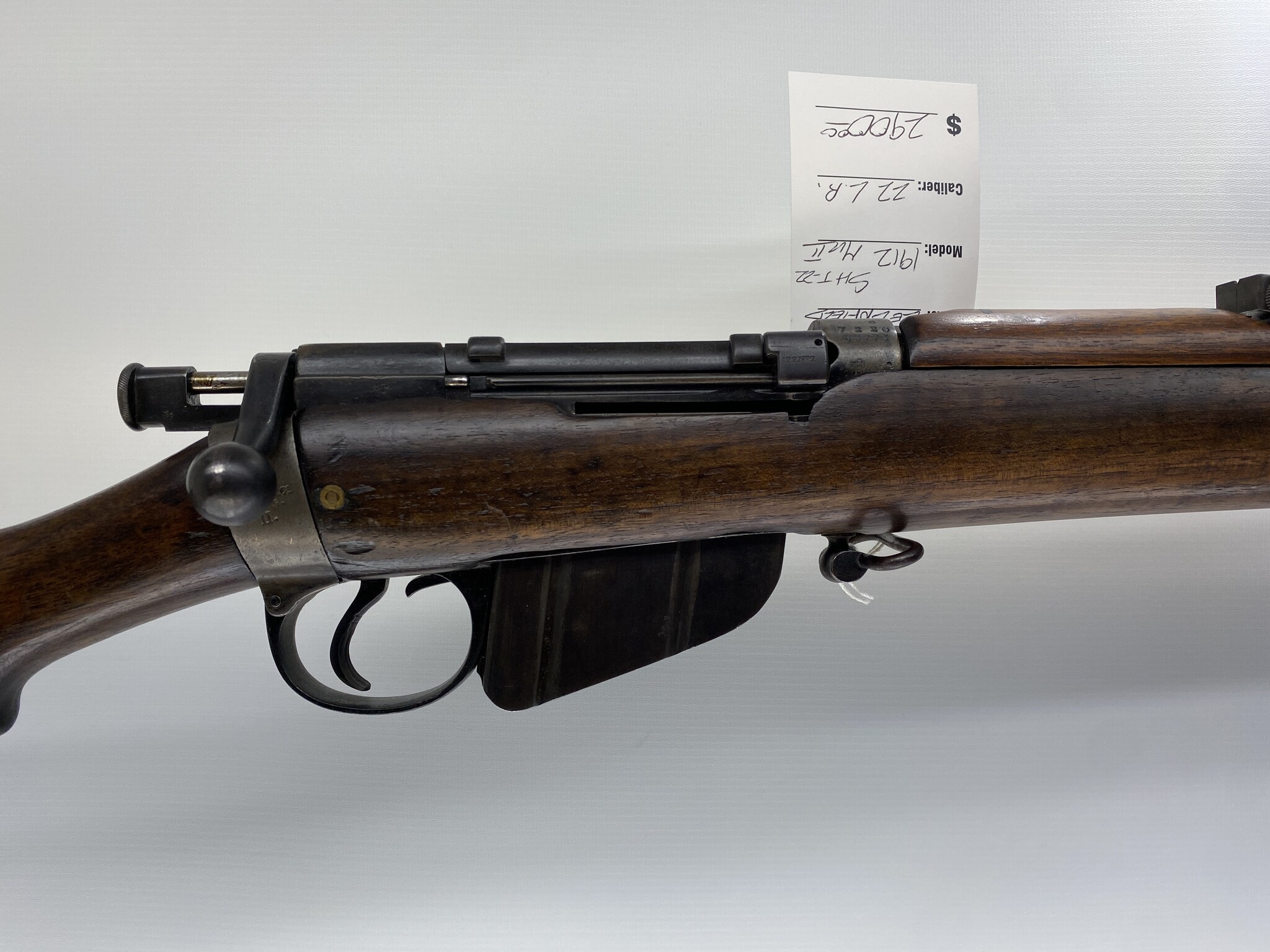 Lee Enfield 1912 SHT-22 MKII 22LR C-4663 - Corlane Sporting Goods Ltd.