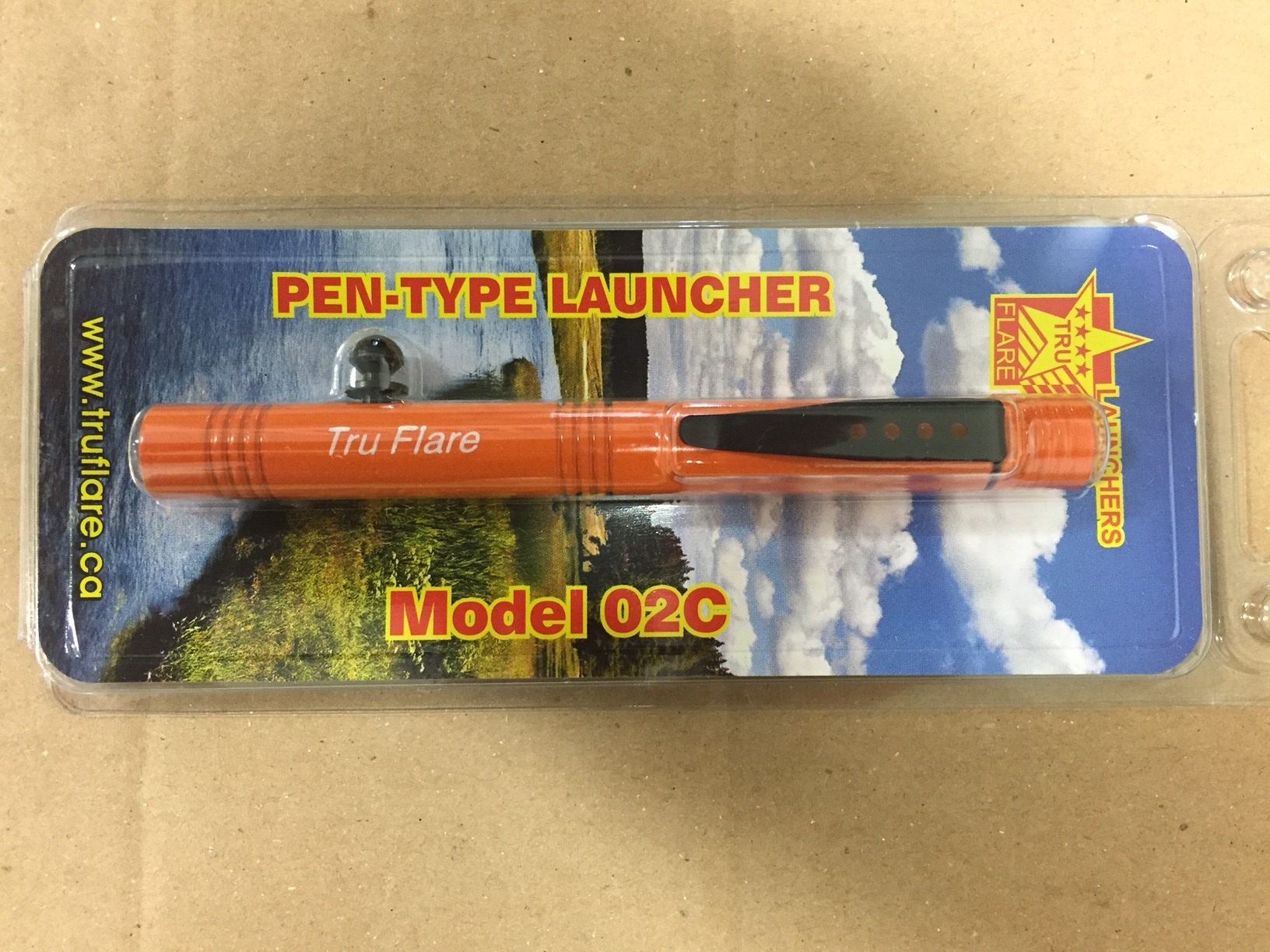 TRU FLARE PEN-TYPE LAUNCHER MOD 02C - Corlane Sporting Goods Ltd.