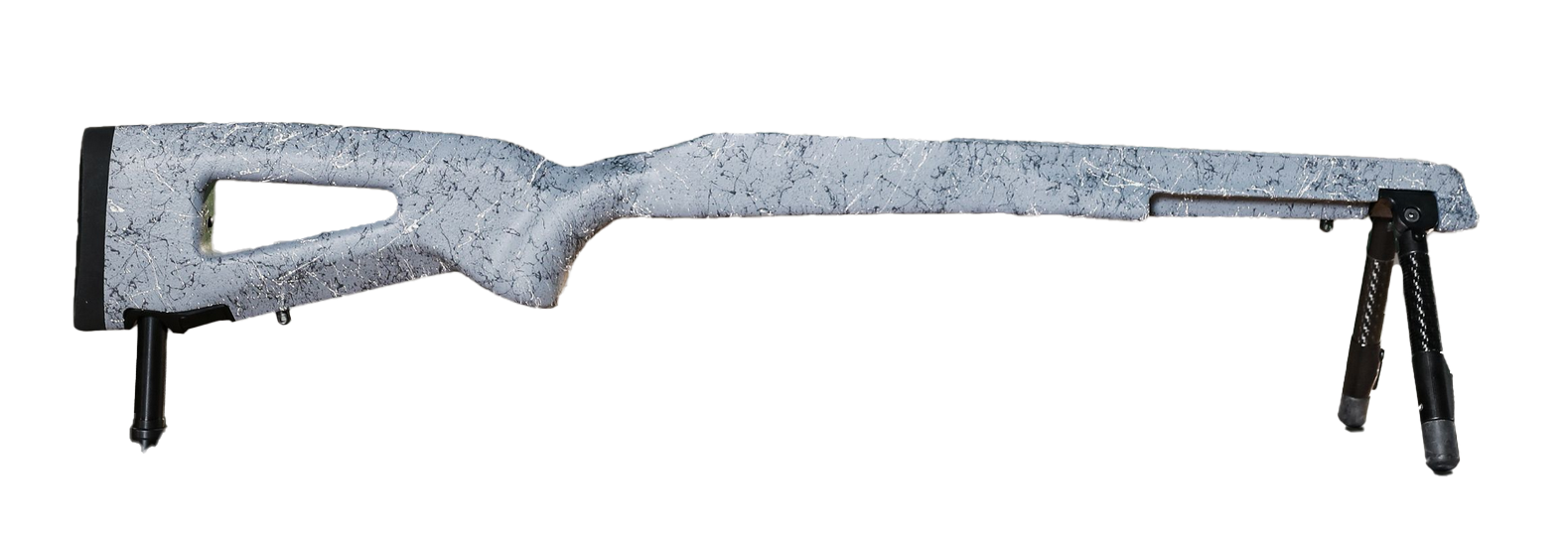 Elevated Arms Remington 700 Rifle Stock w/ Carbon Fiber Bipods ...