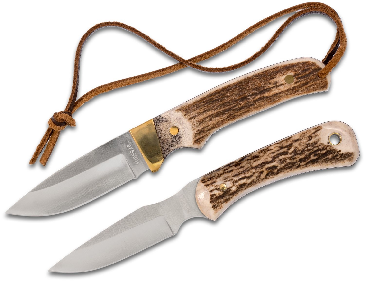 Uncle Henry White Stag Horn Skinner Combo (W/Sheath ) - Corlane ...
