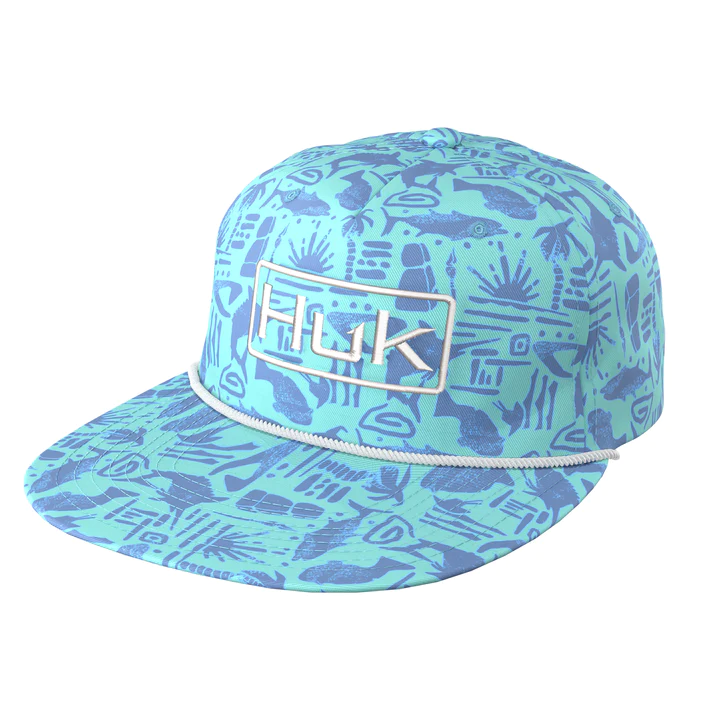 Huk Tiki Beach Huk Rope Hat Blue - Corlane Sporting Goods Ltd.