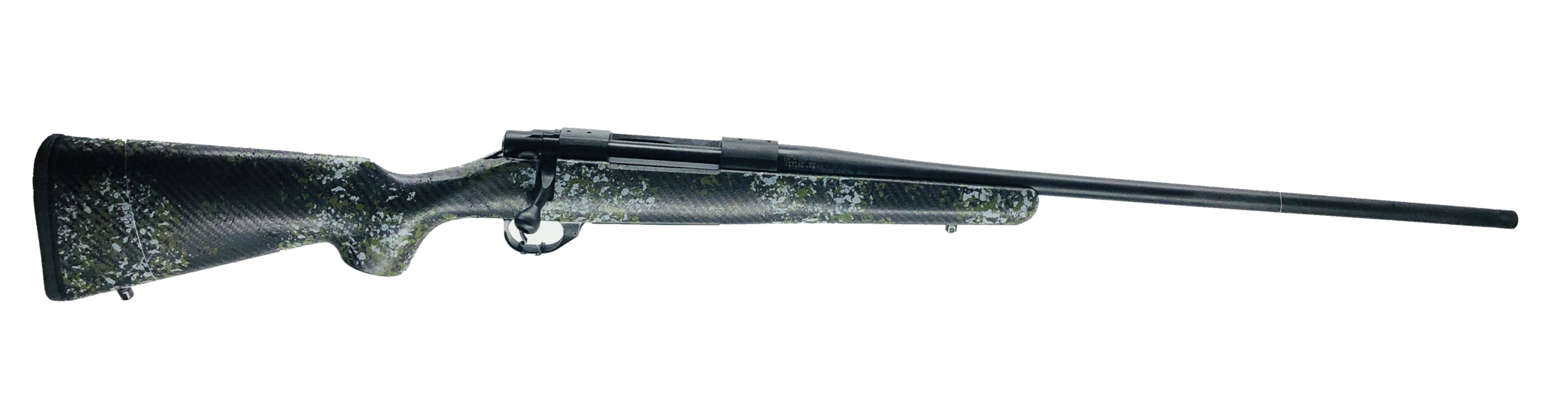 M1500 Carbon Stalker Green & Grey/Black Web w/ Stocky's CF Custom Stock ...