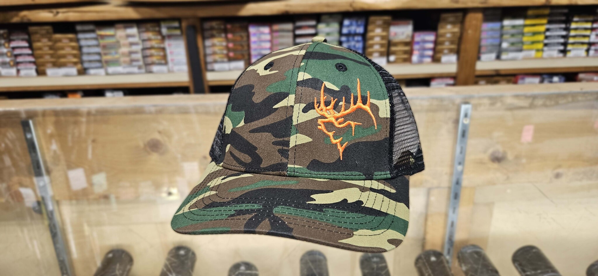 Corlane Custom Woodland Orange Trucker Kids - Corlane Sporting Goods Ltd.