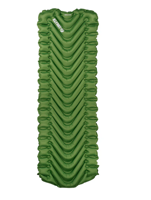 Klymit Static V Long Sleeping Pad Green 22oz 78x23x2.5in - Corlane ...
