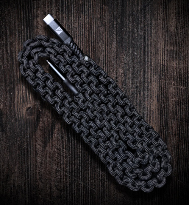 Dark Energy USB C To C Paracord Cable - Corlane Sporting Goods Ltd.