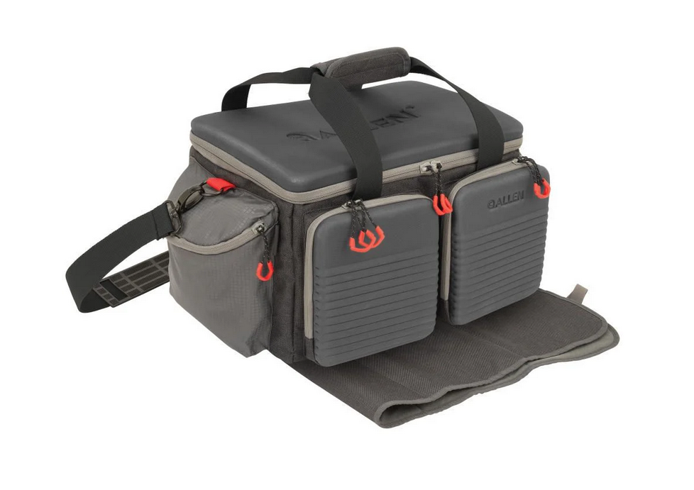 Allen Competitor Premium Range Bag w/Fold Up Mat Gray Molded | Corlane ...
