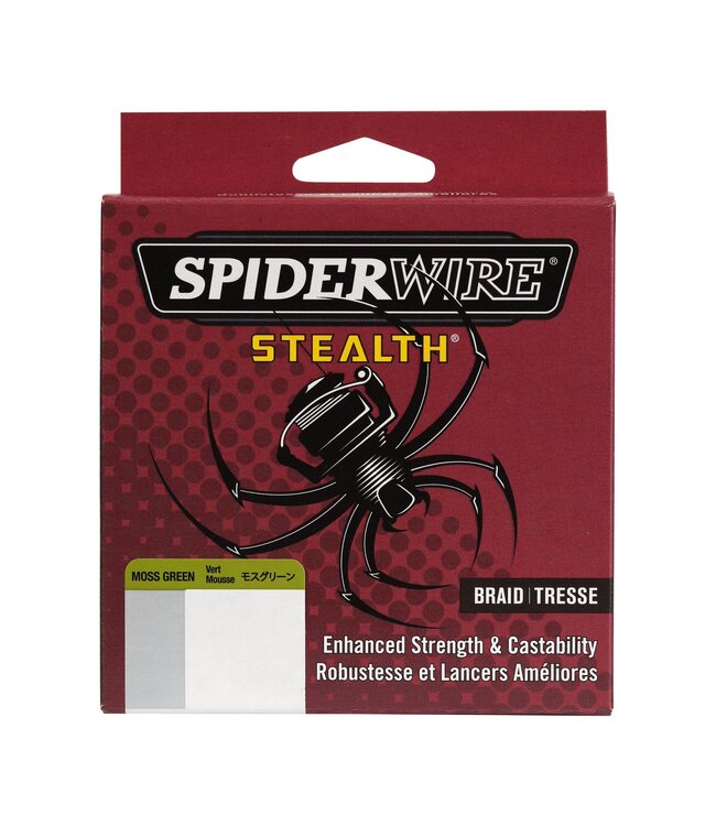 Spiderwire Stealth Braided Line Moss Green | Corlane Sporting Goods ...