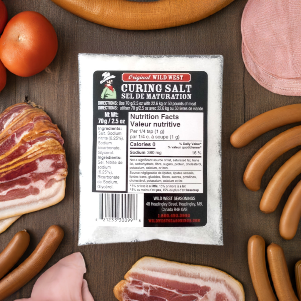 Wild West Curing Salt 2.5oz 70g | Corlane Sporting Goods - Corlane ...